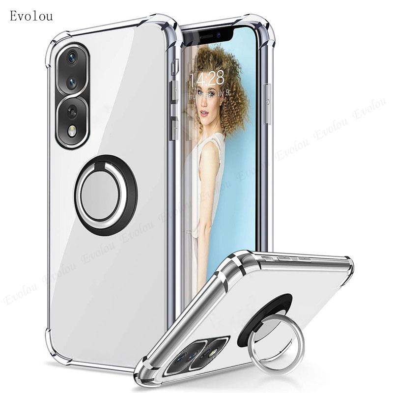 For Huawei Honor 90 Pro 90lite Transparent Shockproof Airbag Soft Case For Honor 90 80SE 80Pro ...