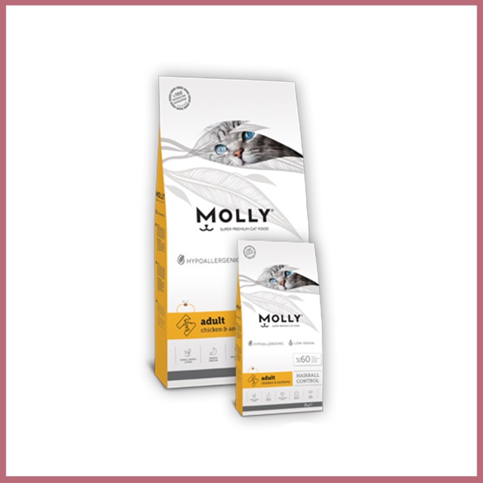 [15kg Original] Molly Cat Food Kitten & Mother / Shiny Hair / Indoor ...