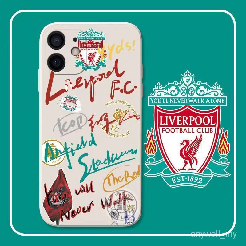 Liverpool Reds Football Phone Case for iPhone 11 12 13 14 Pro Max 7 8 ...