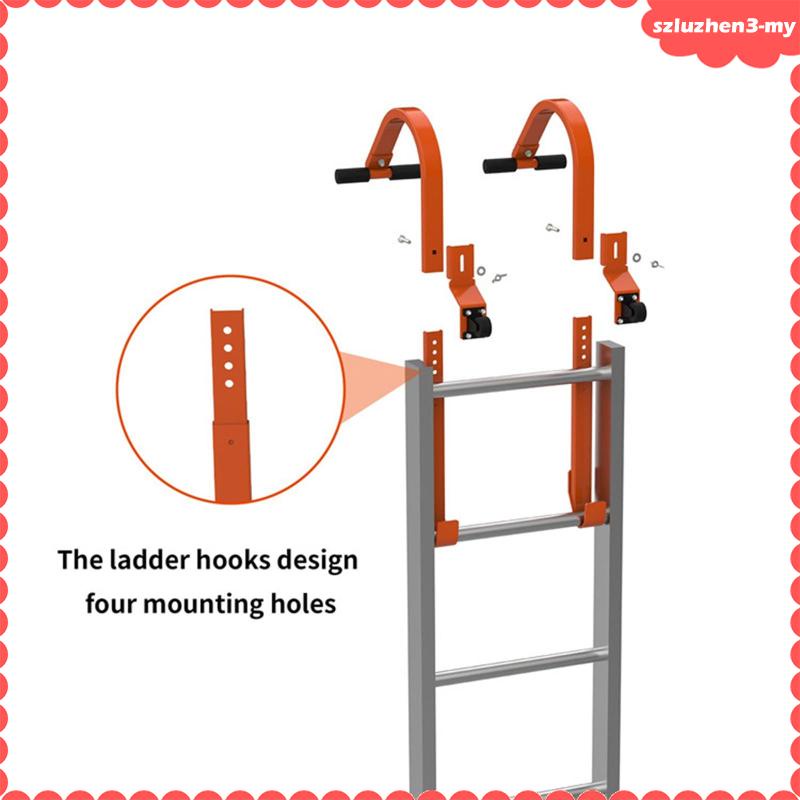 [SzluzhenbcMY] Roof Ridge Ladder Hook Non Slip Ladder Accessories Lock ...