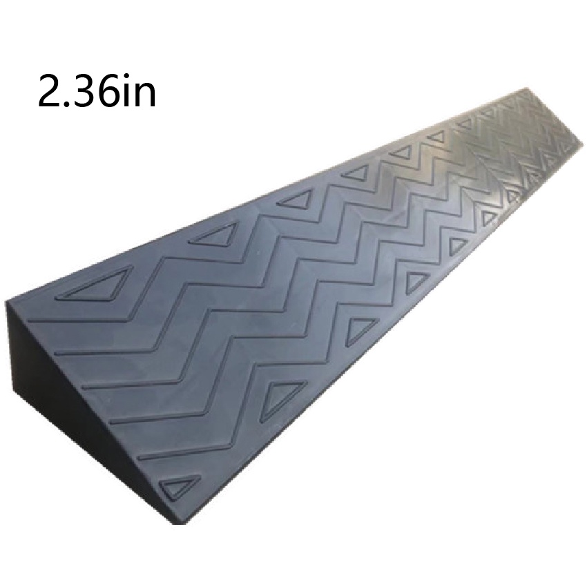 Height 2-6CM indoor ramp mat Step Curb Ramp PE Plastic Heavy Duty For ...