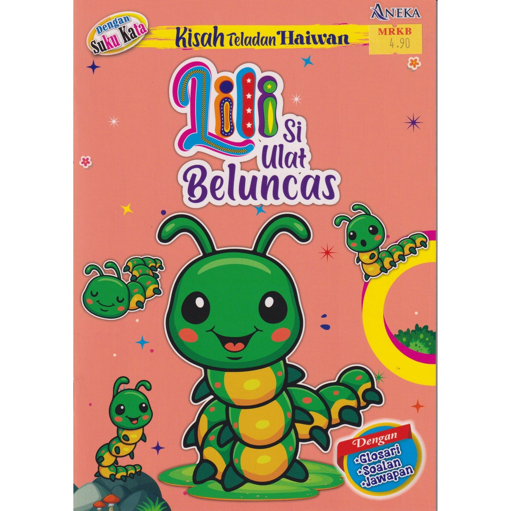 [ANEKA] KISAH TELADAN HAIWAN - LILI SI ULAT BELUNCAS | Shopee Malaysia