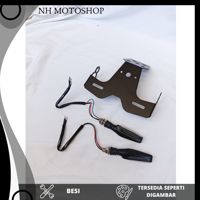 Sen LIGHTS RUNNING SEIN ZX 25 R TAIL TIDY REAR SPAKBOR ZX25R IRON ...