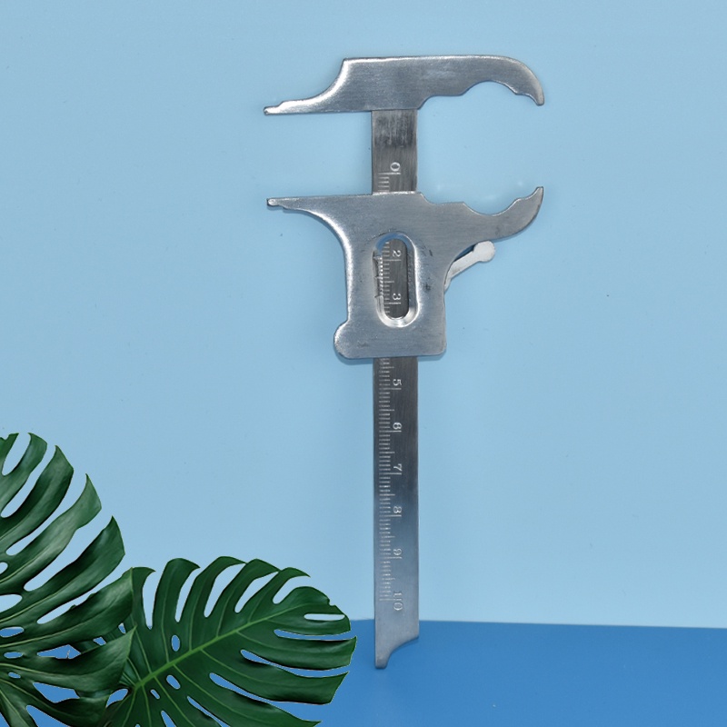 Dental Ruler Autoclavable Stainless Steel Dental Vernier Caliper Gauge ...