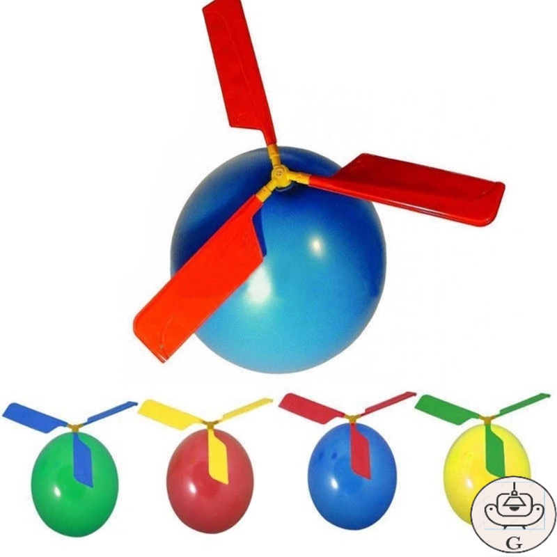 GS 19 Flying Balloon Powered Helicopters Set/ Birthday Party Favors ...