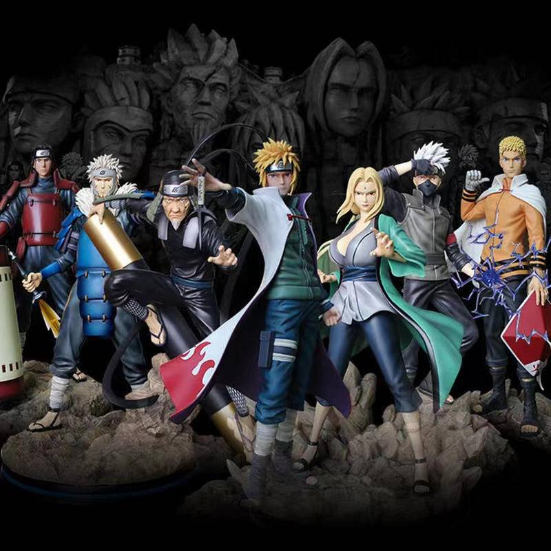 Naruto Anime GK Shippuden Boruto Model Kakashi Hokage Hashirama Tsunade ...