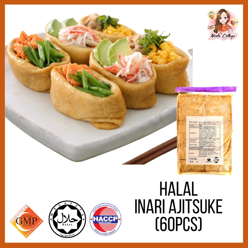 AINNA Halal Inari Ajitsuke 60pcs/pack | Shopee Malaysia