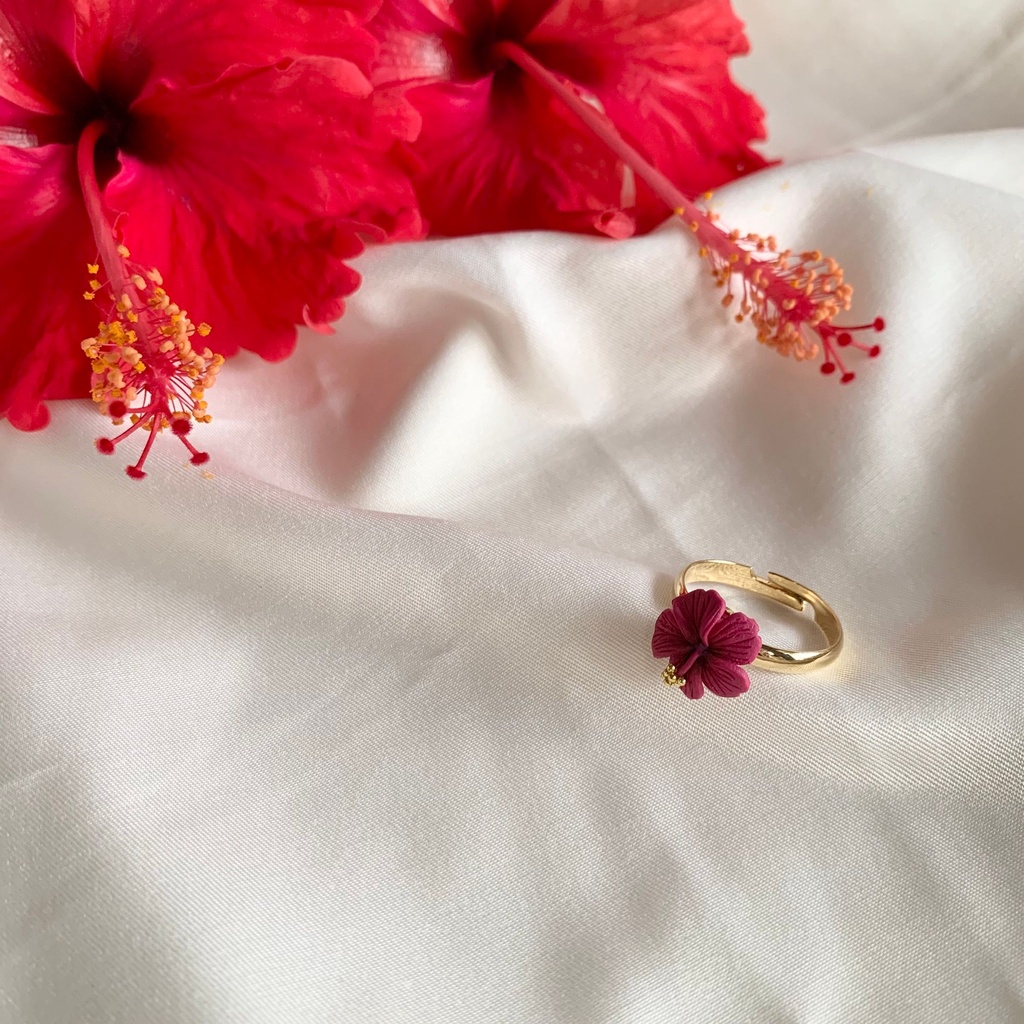 Hibiscus Merdeka - Mini hibiscus ring | Shopee Malaysia