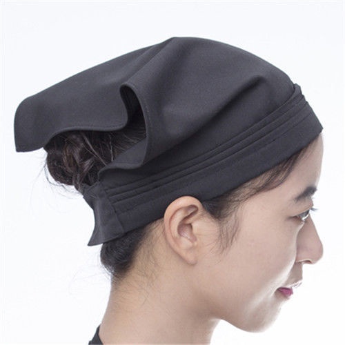 【5-Day Delivery】Hat Headscarf Chef Hat Kitchen Fume-Proof Hat ...