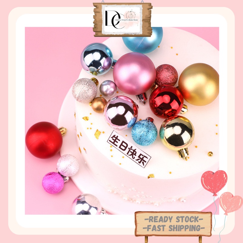 Colour Ball Wishing Ball Birthday Cake Topper Kids Birthday Cake ...