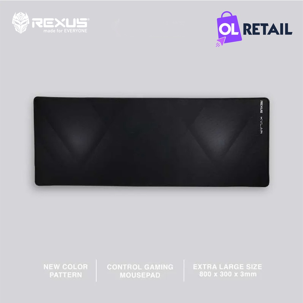 Rexus KVLAR T1 Gaming Mousepad | Shopee Malaysia