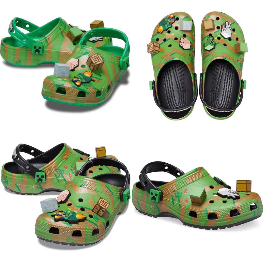 Crocs kid's shoes Girl Cute cartoon Boy Sandals cute ready stockkt cat ...