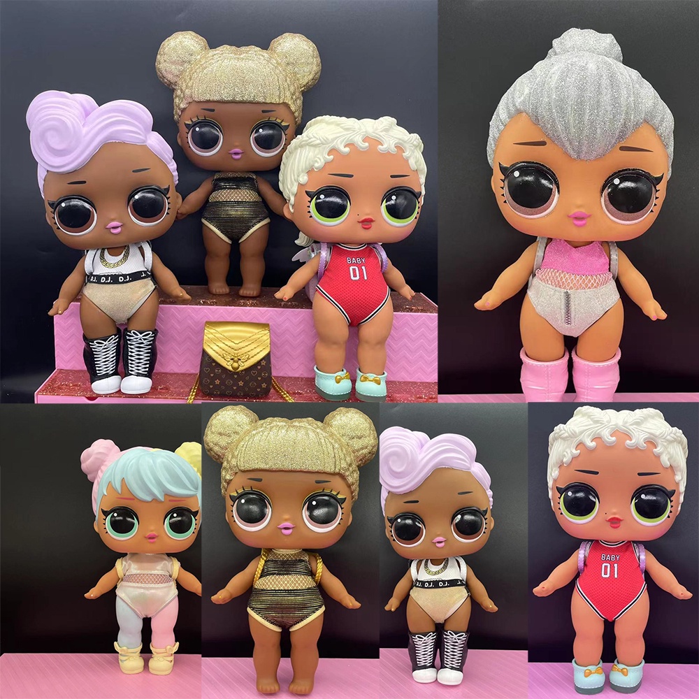 28cm/11in Cartoon Doll Anime Action Figures Model Toy LOL Girl Boy Gift ...
