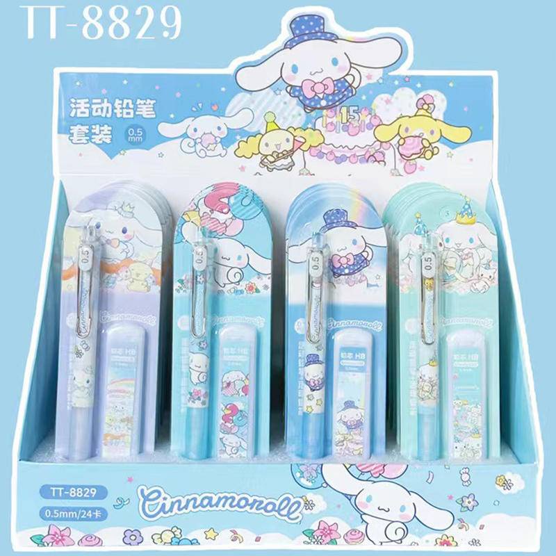 4 styles Sanrio Mechanical Pencils Kawaii Student Stationery Cute ...