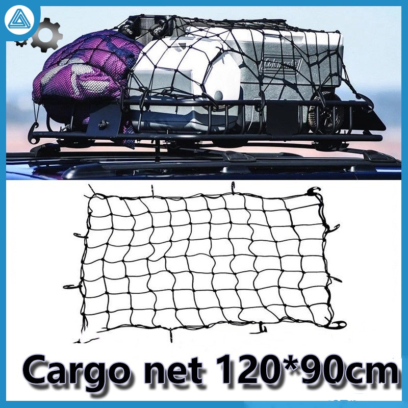 Heavy Duty Bungee Cargo Net Grid Mesh Roof Rack Net Interior Ceiling ...