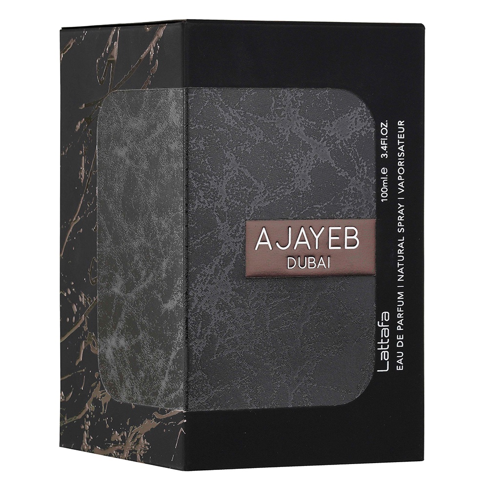Ajayeb Dubai Lattafa Perfumes Ajayeb Black women and men 100 ml Lattafa ...