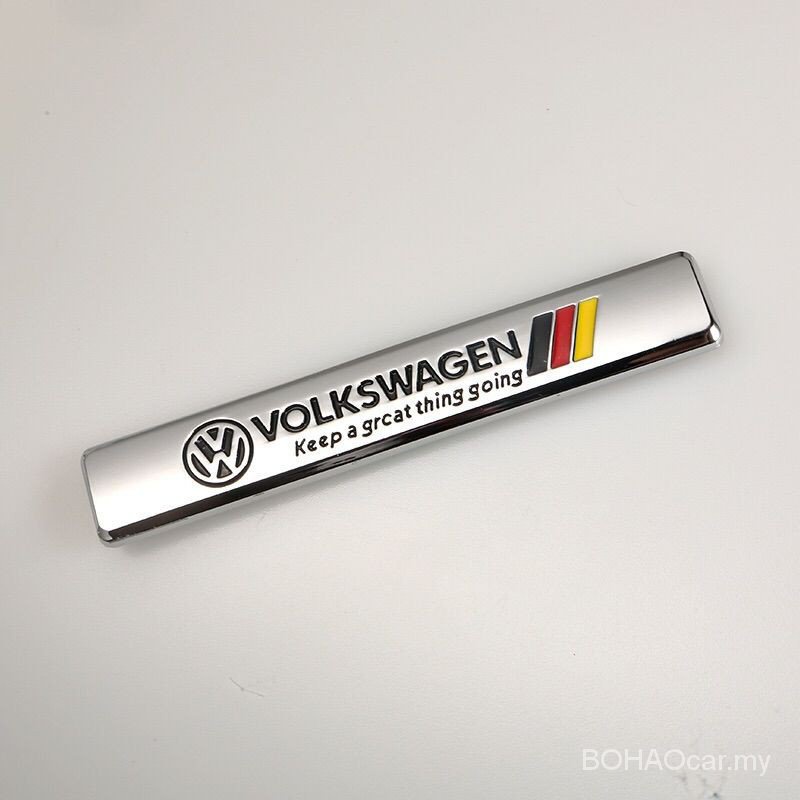 Volkswagen 3D Car Metal Sticker Suitable for Volkswagen Polo Jetta ...