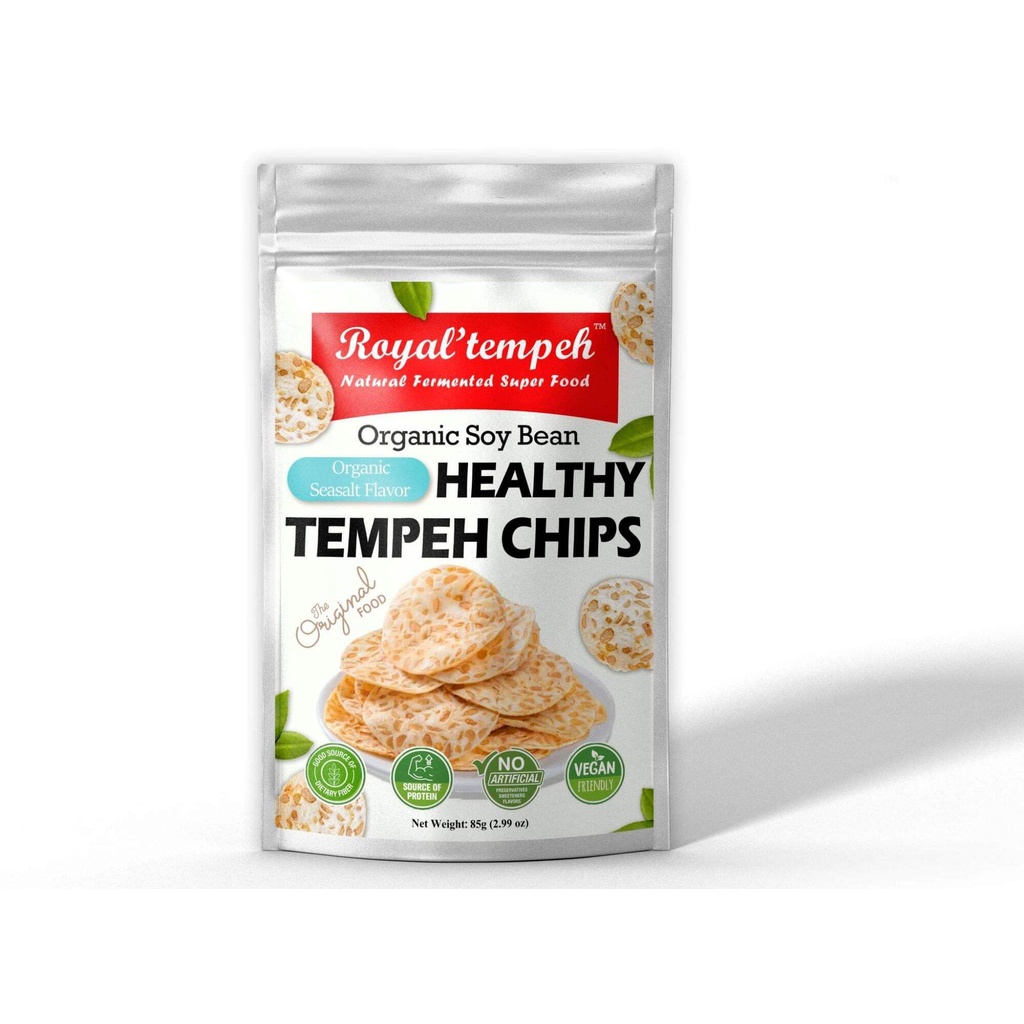 Healthy Tempeh Chips made with ORGANIC Soy Bean!! - by Royal' tempeh ...
