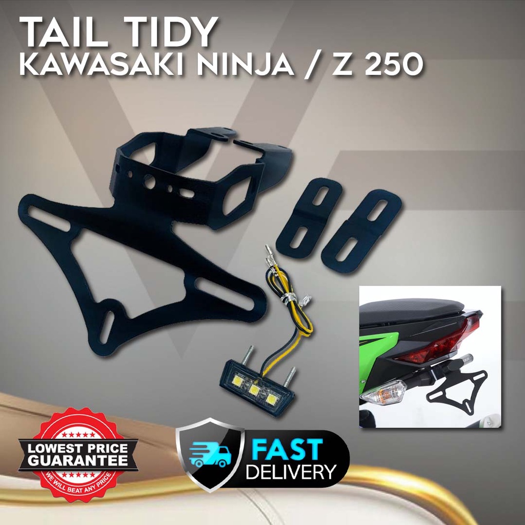 Tail Tidy Plate Holder Kawasaki Ninja/Z250 | Shopee Malaysia
