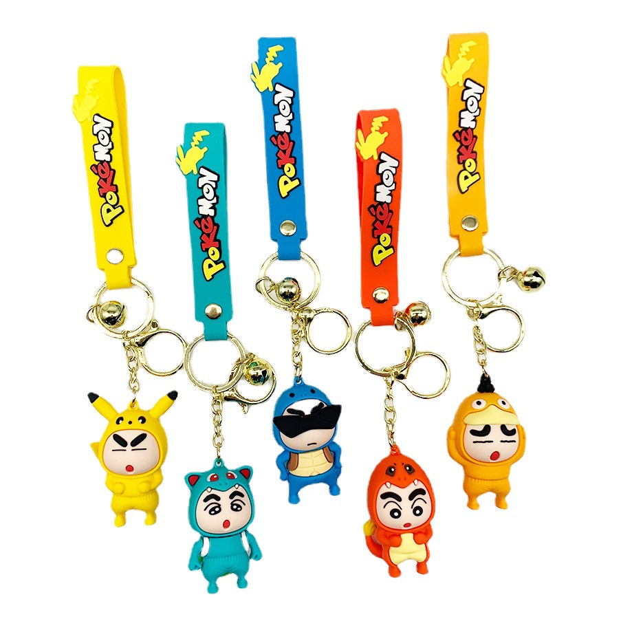 [Ready Stock] New Cartoon Crayon Shin-Chan Cross-Dressing Pikachu ...
