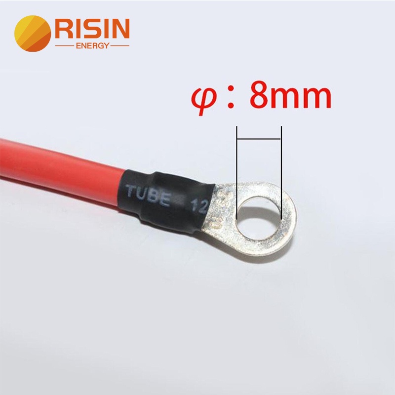 Risin OEM Length Battery Wire Solar Inverter DC Battery Connect Cable ...