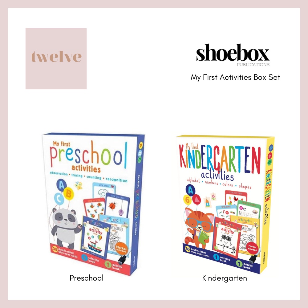 My First Activities Box Set l Preschool l Kindergarten | Shopee Malaysia