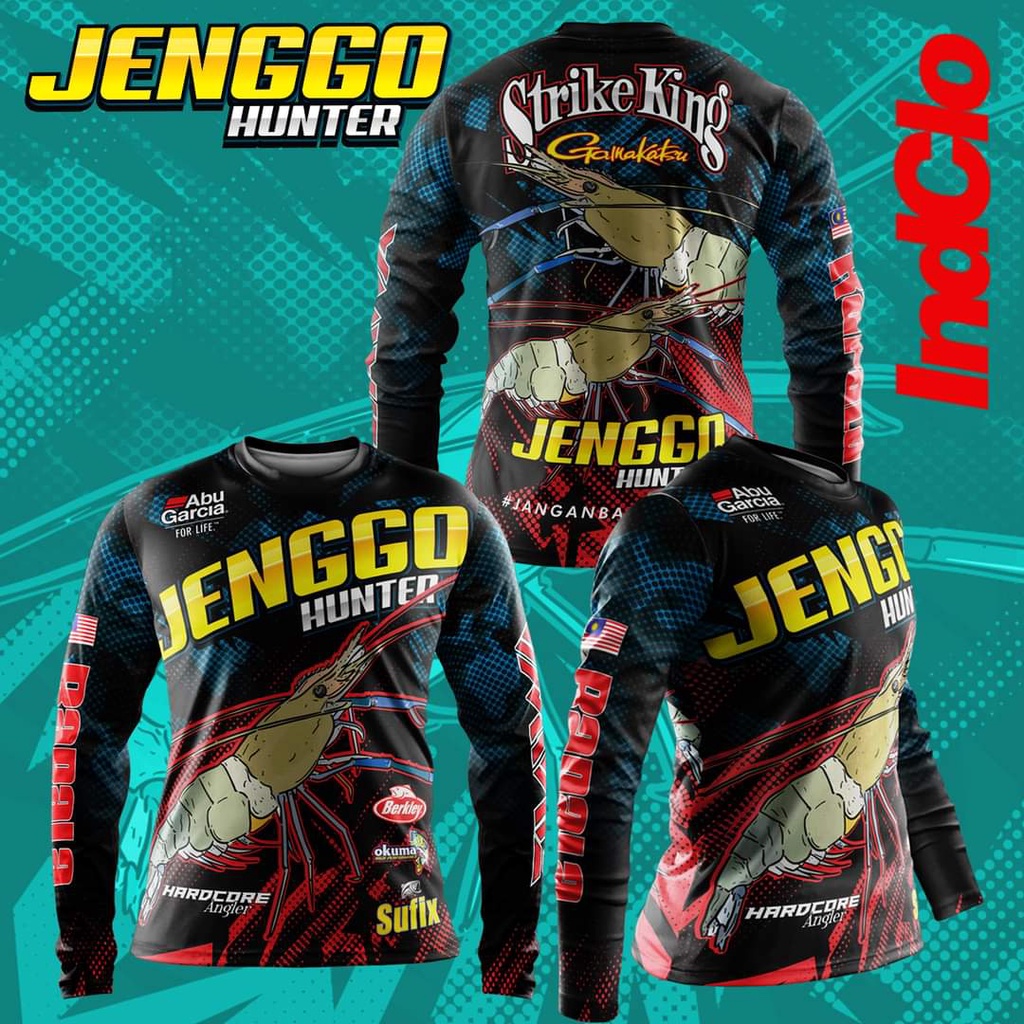 JENGGO HUNTER FISHING SHIRT | Shopee Malaysia