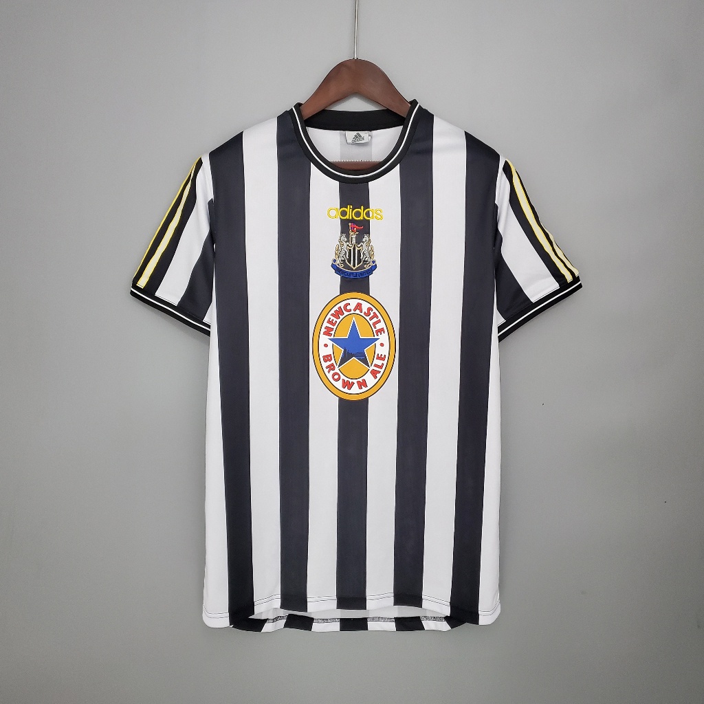 97-99 NUFC Home Retro Soccer Jersey NCU Football Jersey Vintage Shirt ...