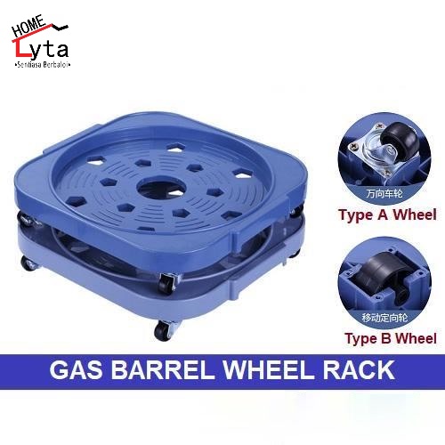 Gas Tank Tray Roda Tong Gas Roller 煤气桶移动托架 | Shopee Malaysia