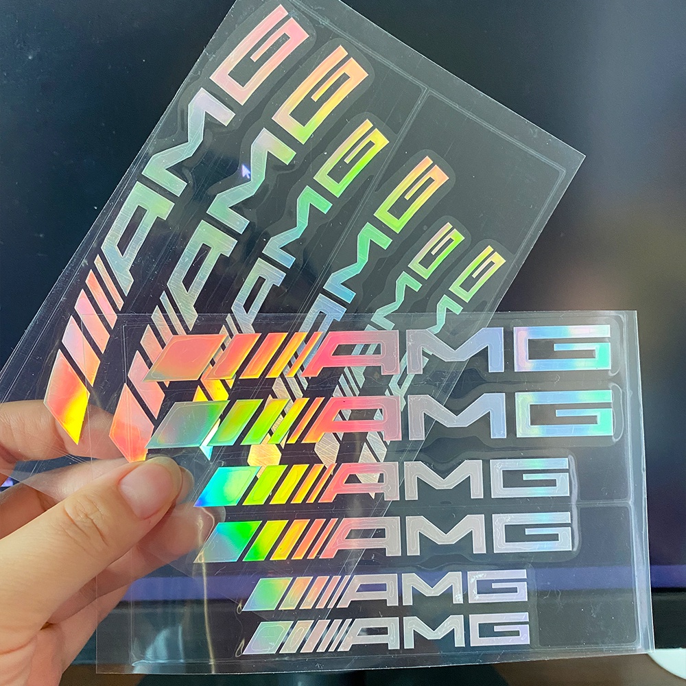 Car Sticker Mercedes AMG Decal Emblem Badge for Benz All | Shopee Malaysia