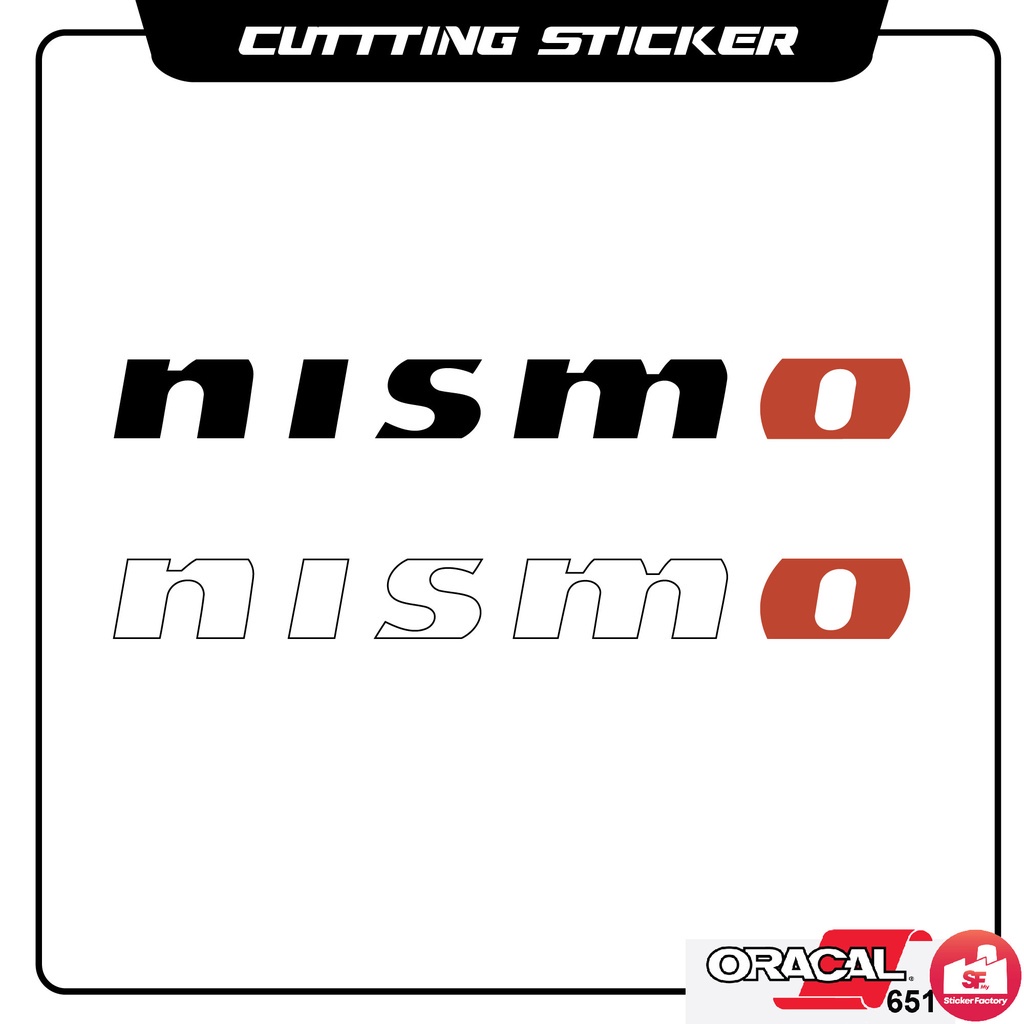 Sticker Cutting - 1 PCS, 1 layer Car Nisssan Nismo logo stickers ...