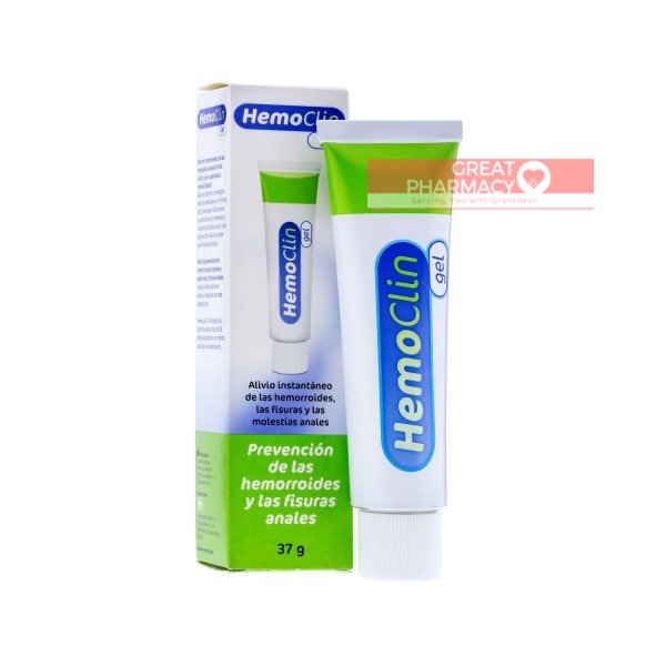 HEMOCLIN GEL FOR HEMORRHOIDS 37G | Shopee Malaysia
