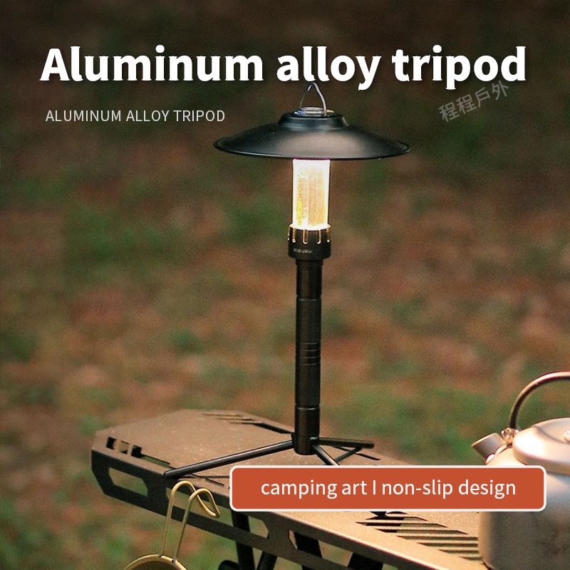 Outdoor Folding Light Stand Camping Desktop Lighting Pole Portable ...