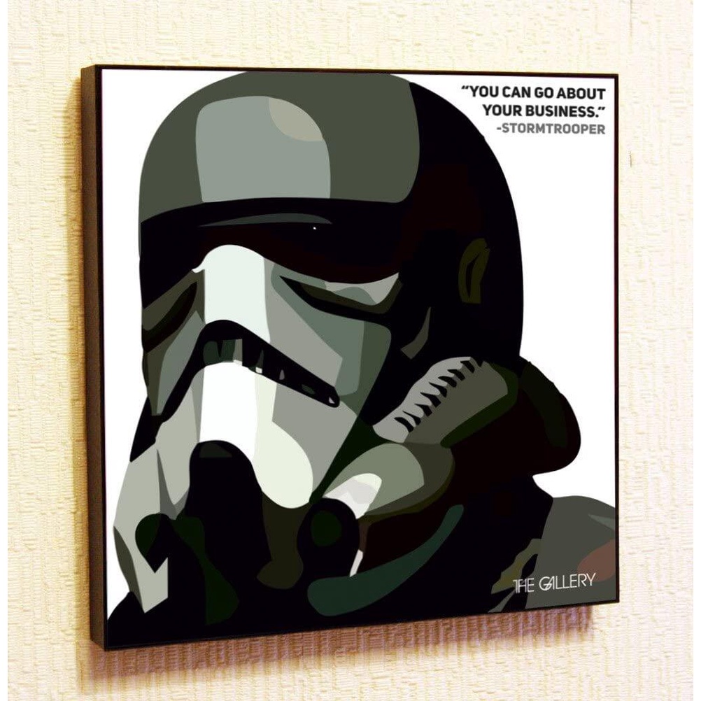 Stormtrooper # Star-wars Super Hero Motivational Quotes Wall Decals Pop ...