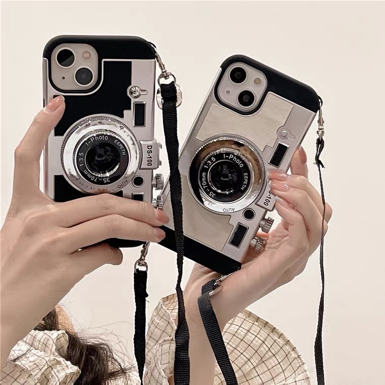 Emily in Paris 3D Retro Camera Case For iPhone 15 16 14 ProMax 13 12 11 ...