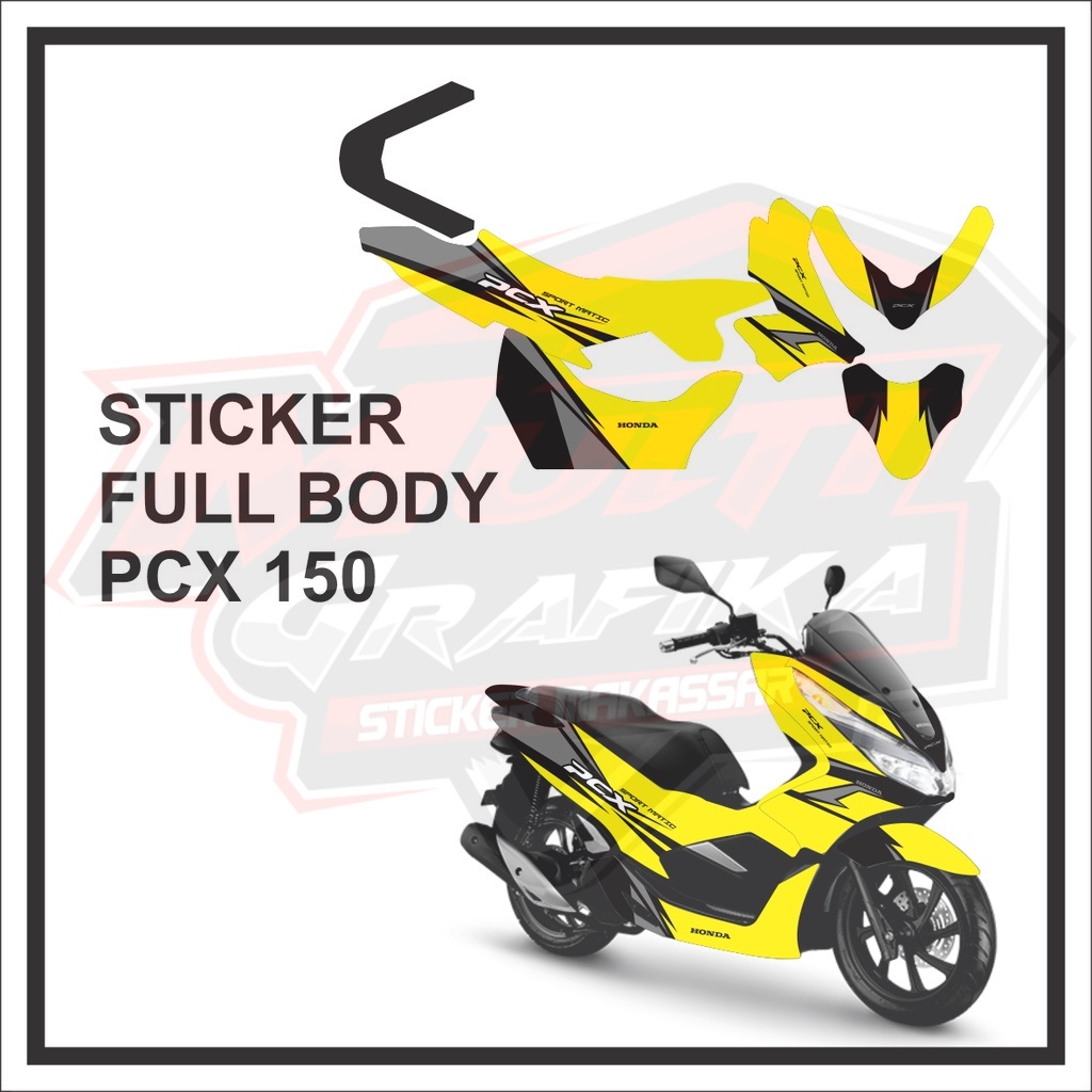 HITAM MERAH PUTIH Striping Stickers Sticker Sticker Setiker Decal ...