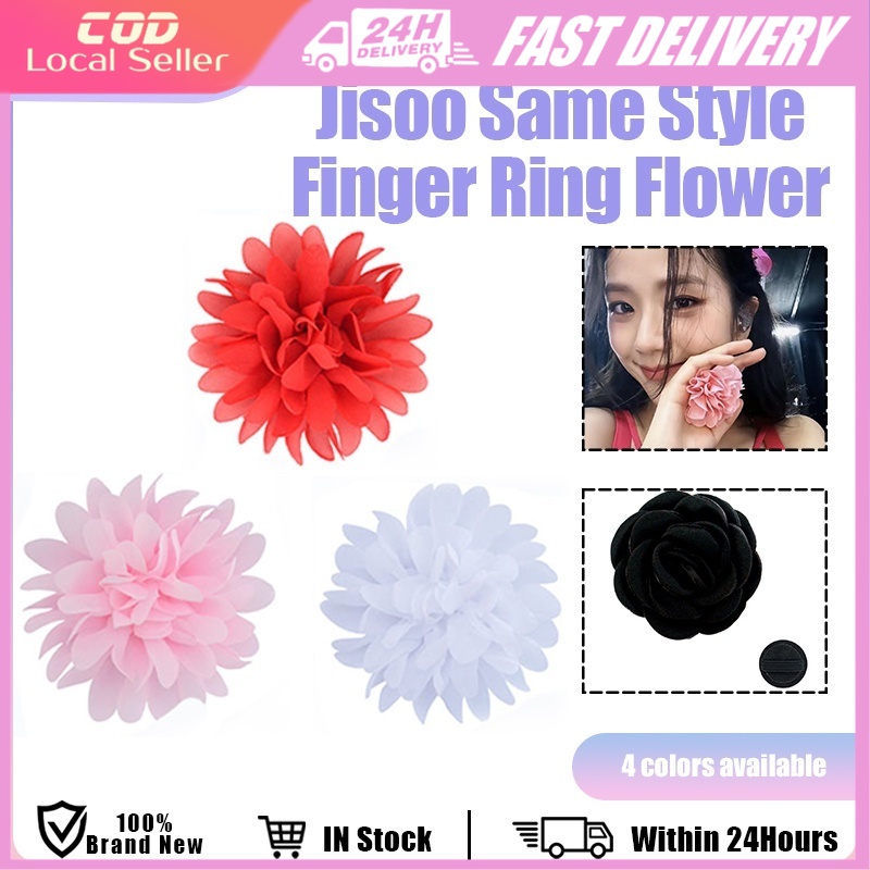 1Pair BLACKPINK JISOO Flower Ring Hand Shake Flower Dance | Shopee Malaysia