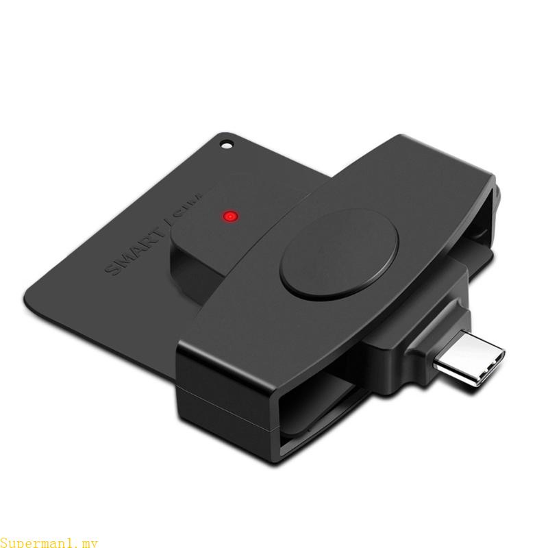 Best Portable USBC Smart Card Intelligent Card Reader DNIE Identity ...