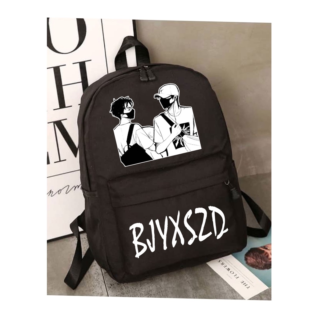Backpack BJYXSZD xiao zhan And wang yibo Printed On Request | Shopee ...