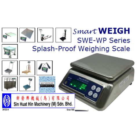 smartWEIGH SWE-WP 1.5kg,3kg,6kg,15kg Splash Proof weighing Scale | Shopee Malaysia