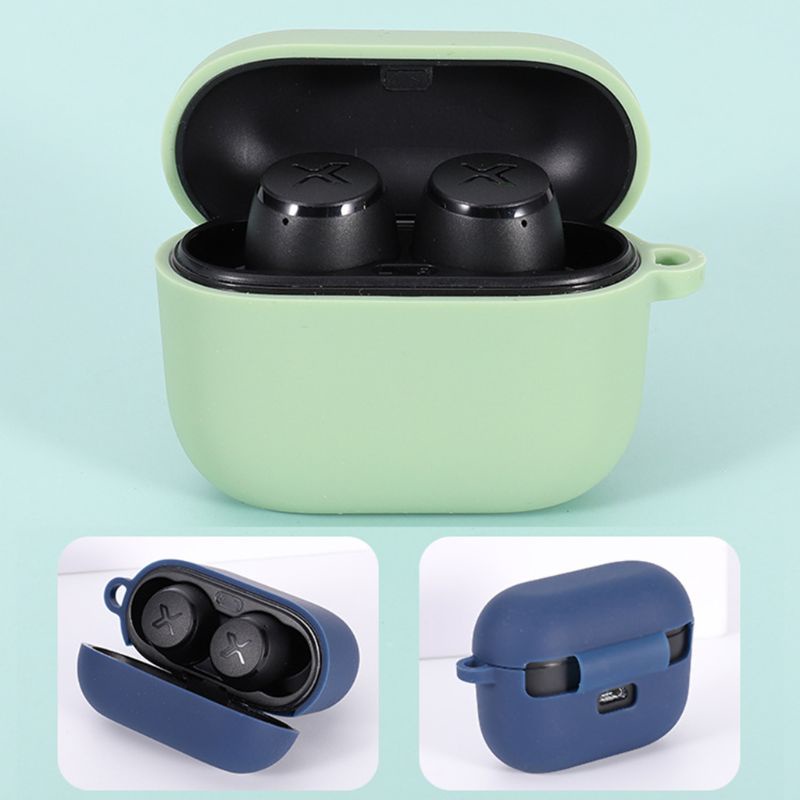 【Stock Ready】Solid Color Earphone Soft Cases Compatible For Edifier X3 ...