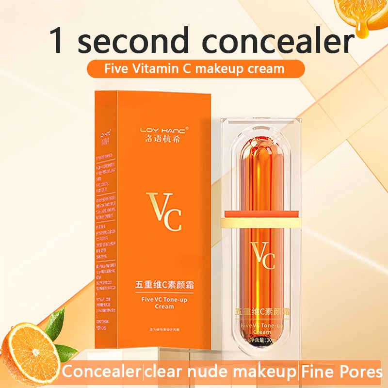 Five Beauty Brightening Vitamin C Cream Concealer - Illuminating Tone ...