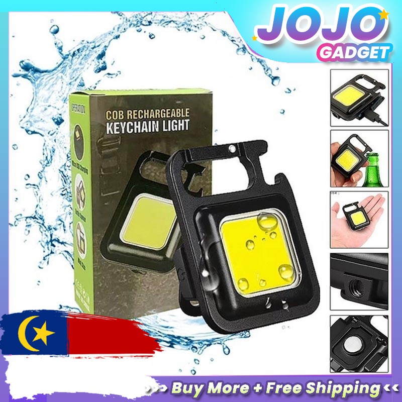 Flashlight Multifunctional USB Rechargeable COB Chargeable Flashlight ...
