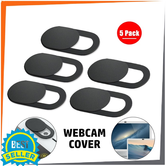 5 Pc Webcam Cover Slider Camera Shield Privacy Protection Sticker ...
