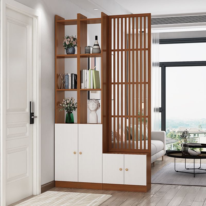 Japanese Style Living Room Entrance Hallway Hallway Screen Hall Cabinet ...