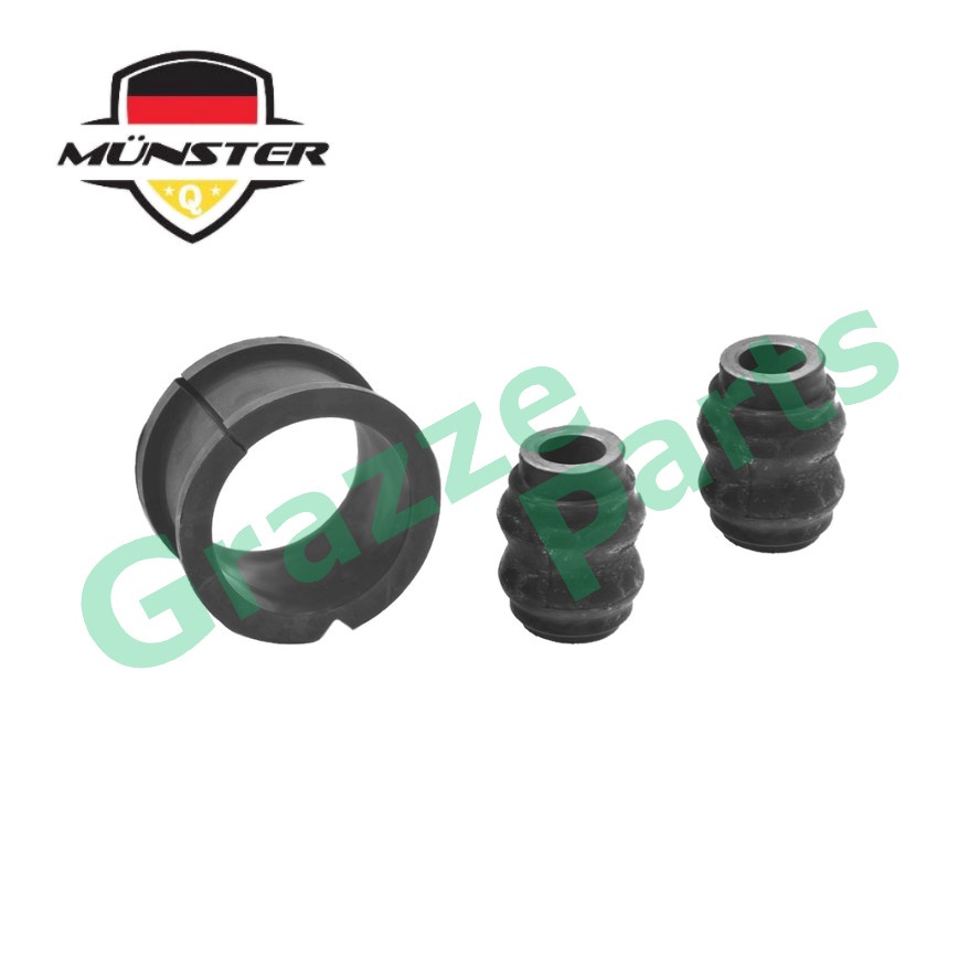 (3pc) Münster Steering Rack Rubber Bush Set 54444-EB70B + 54445-EA001 ...