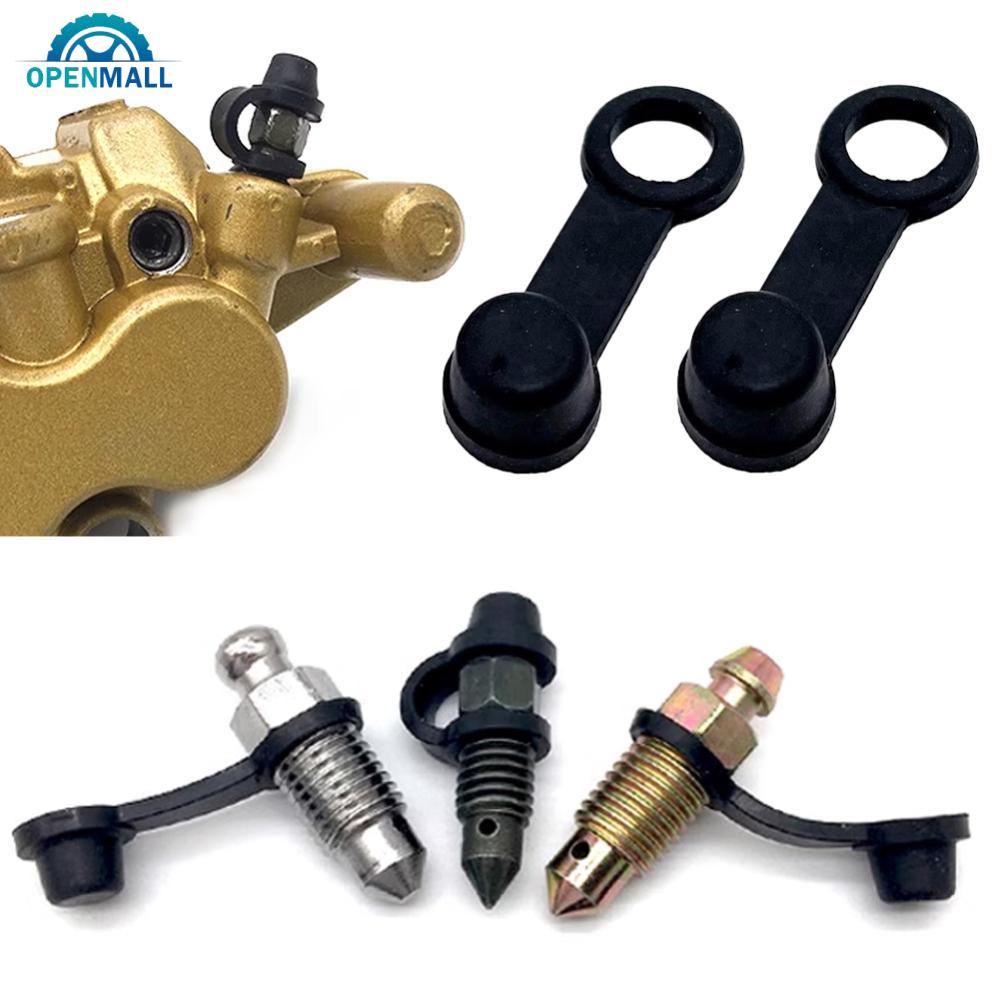 OPENMALL 3Pcs Car Motorcycle Brake Pump Dust Cap Oil Drain Screw Cap ...