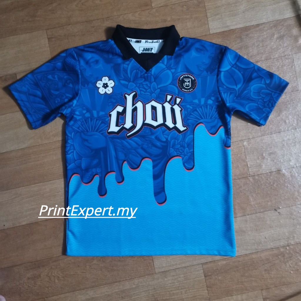 Baju Choii Jersey Budak ORI Geisha Choii Baju Choi Tshirt Retro Collar ...