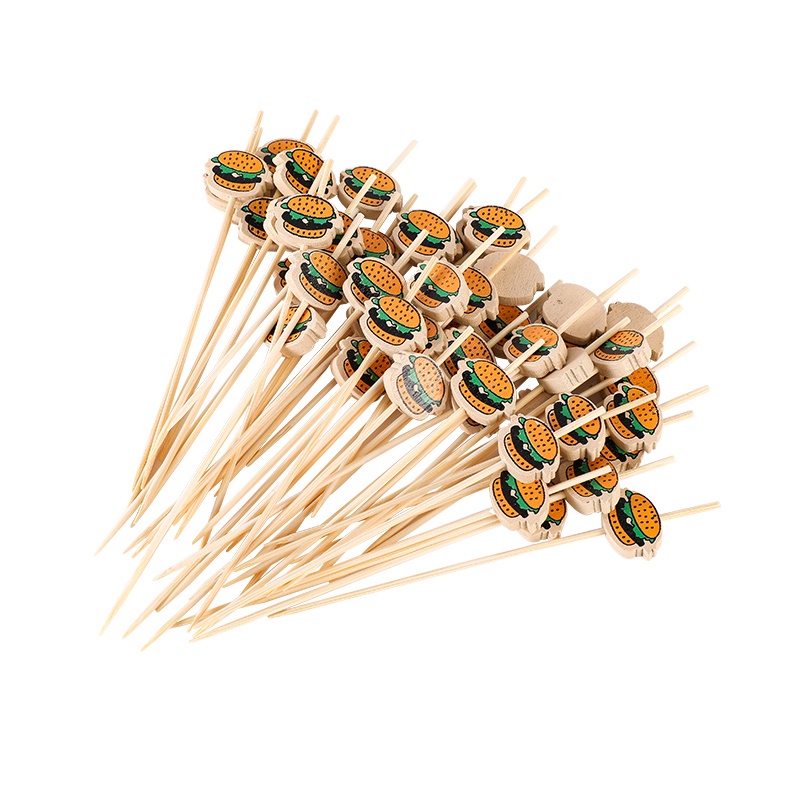 Creative Burger Stick Stick Stick Fruit Stick Sandwich Bread Fixed ...
