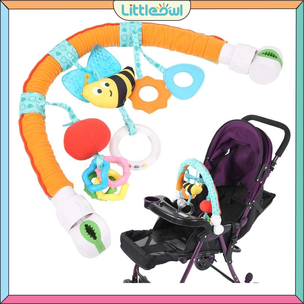 Baby Stroller Bed Crib Hanging Toys For Tots Cots Rattles Seat Cute ...